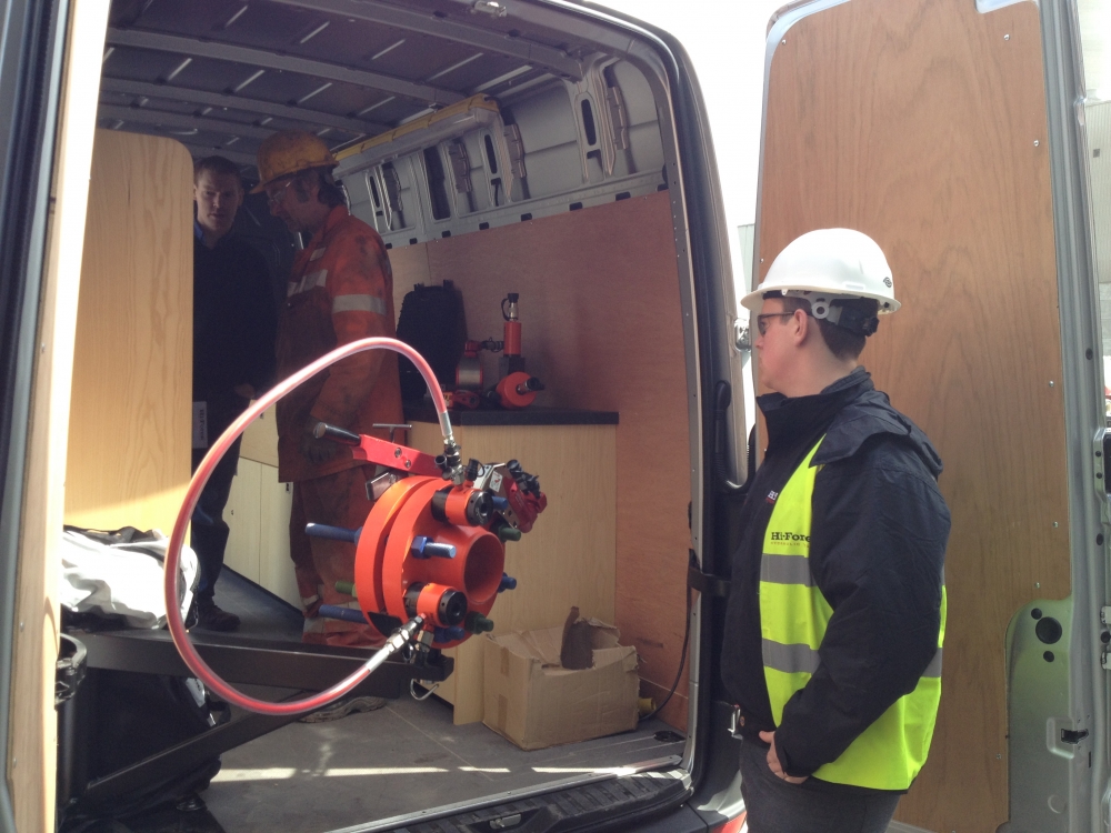 Hi-Force Demo Van