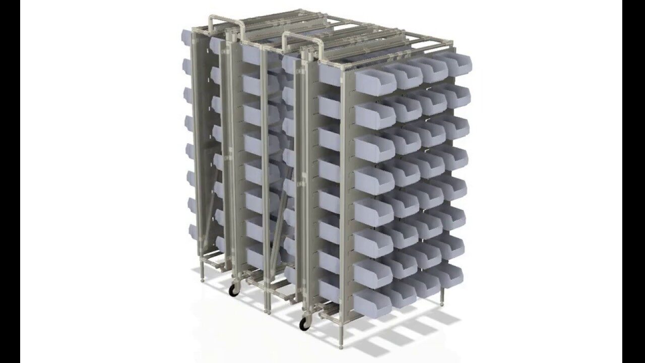 Smart Linbin Storage Rack for lean manufacturing from ATC Ireland